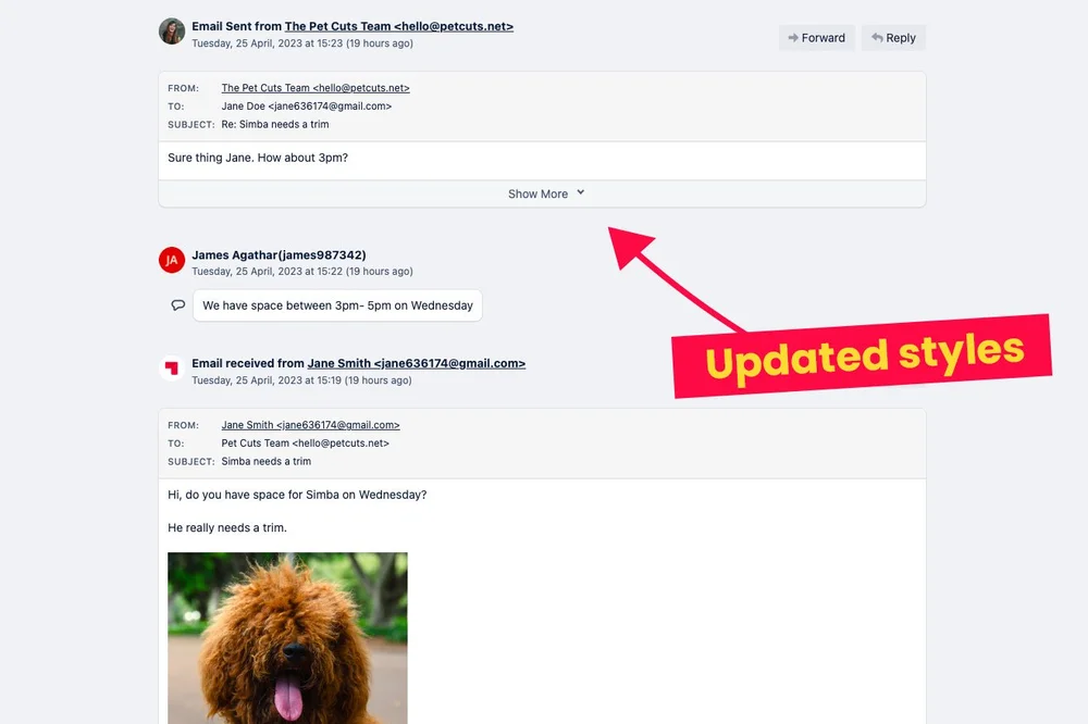 New features: UI improvements & inline images in comments