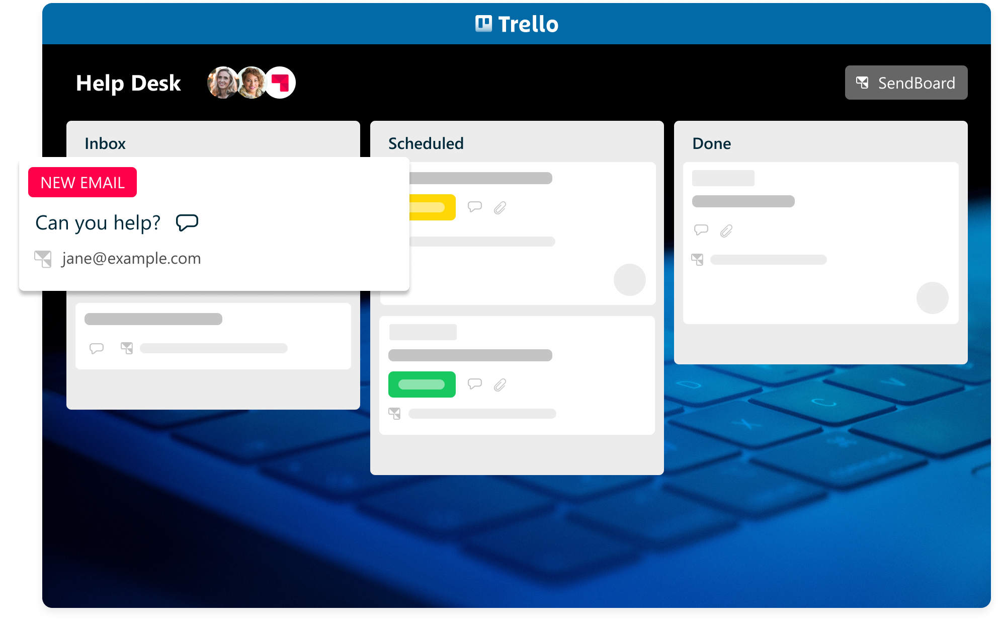 Help Desk & Support in Trello | Email for Trello Power-Up