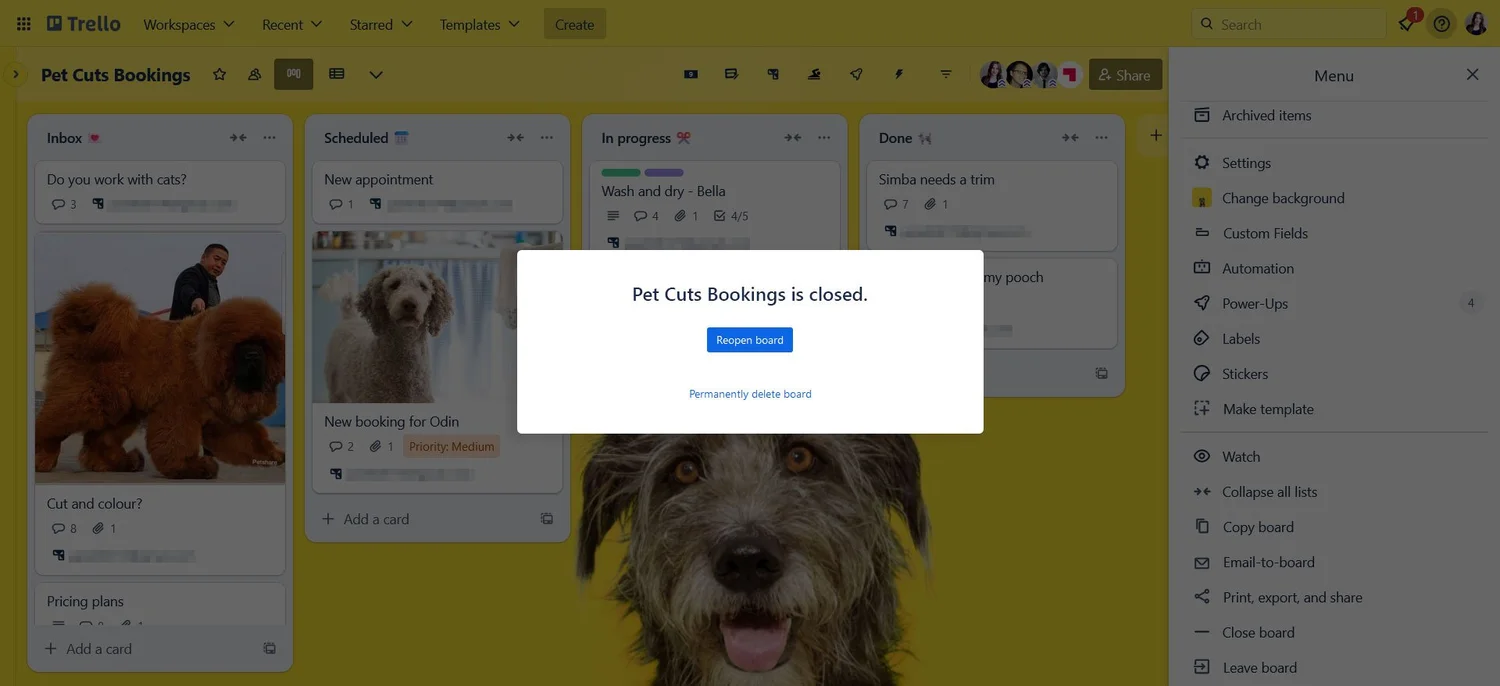 How to archive cards, lists and boards in Trello