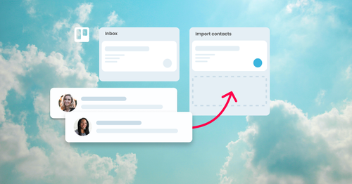 How to import multiple contacts