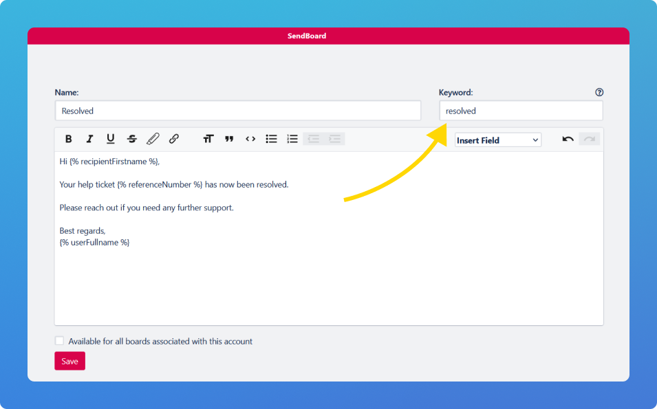Send a notification email when a card is moved to another list