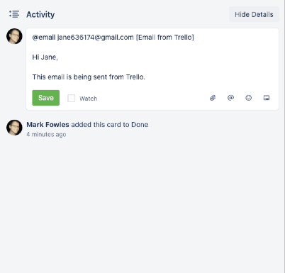 How to send and receive emails in Trello