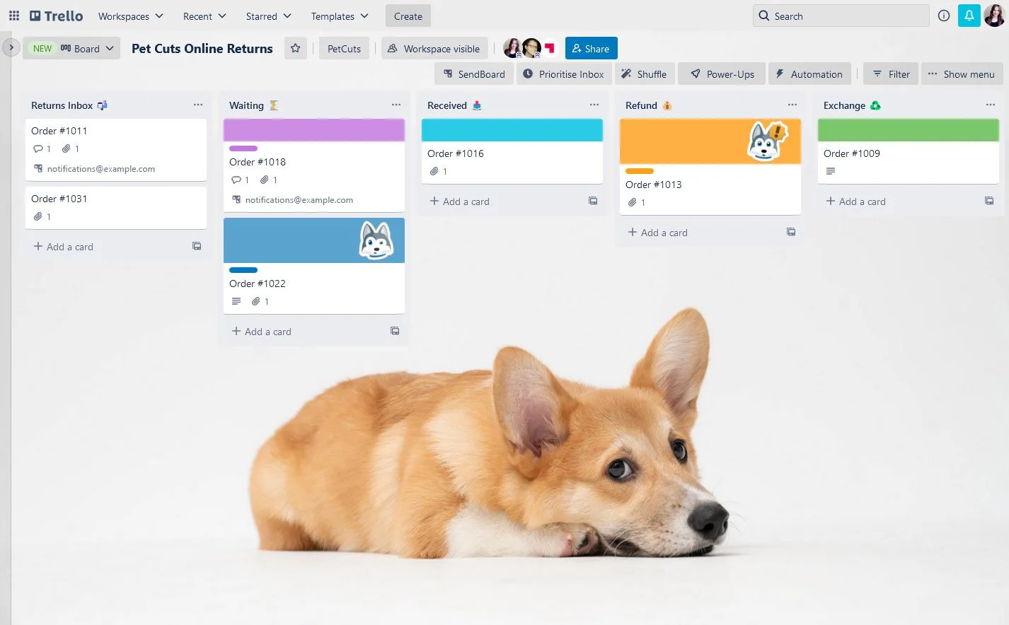 How to manage your eCommerce orders in Trello