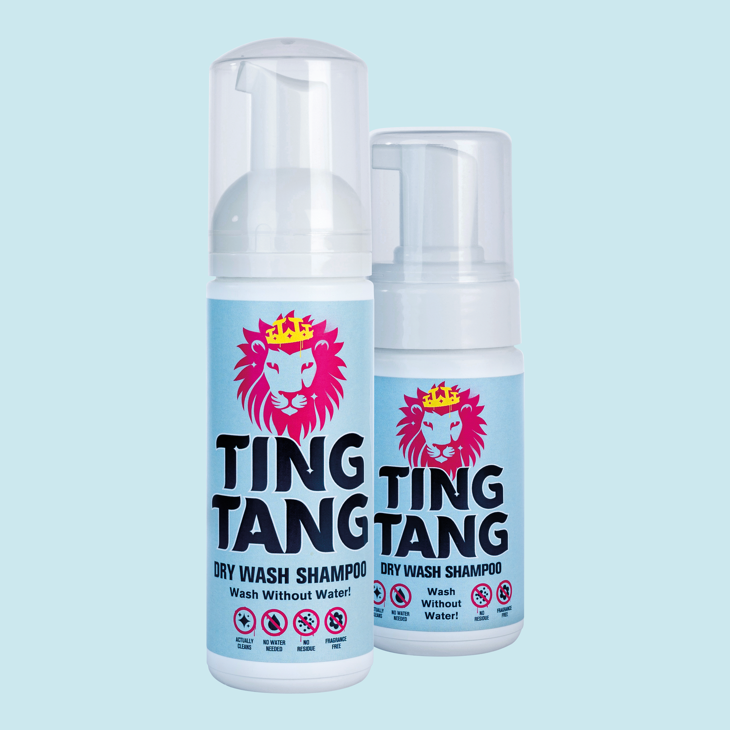 Ting Tang Dry Wash Shampoo