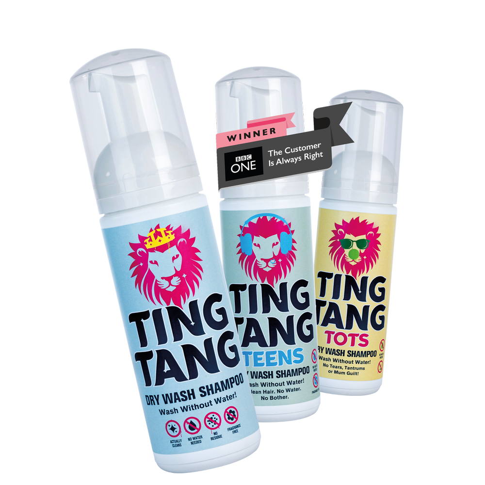Ting Tang Dry Wash Shampoo