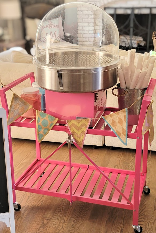 Mobile Cotton Candy Machine
