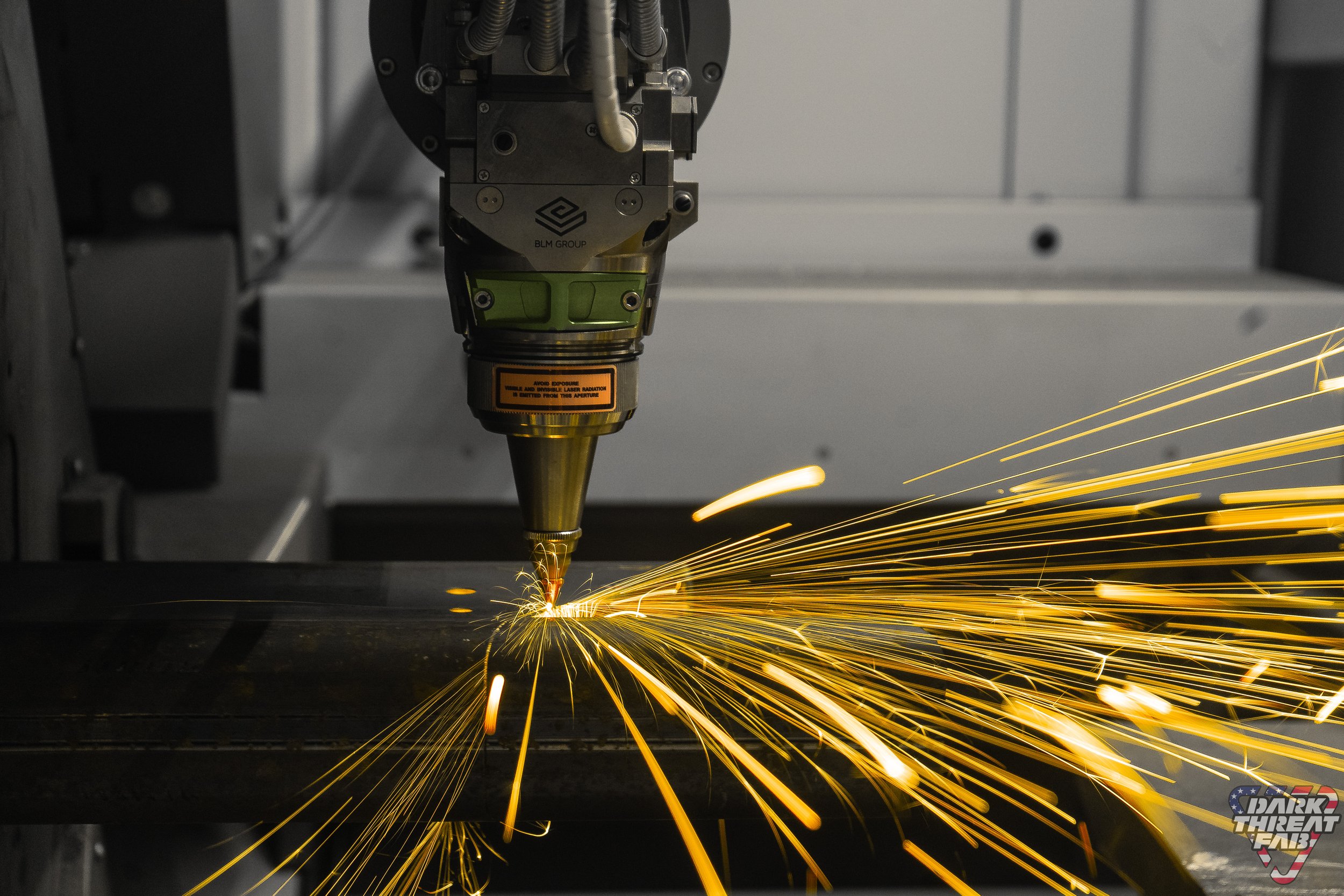 Tube Laser Processing — Dark Threat Fabrication