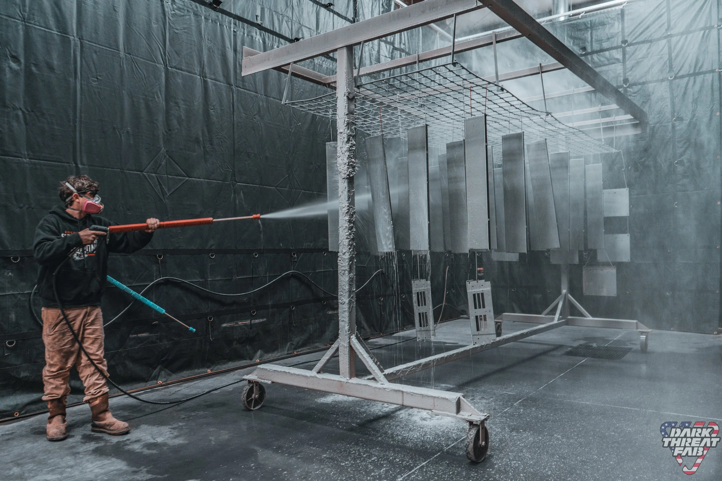 Powder Coating — Dark Threat Fabrication