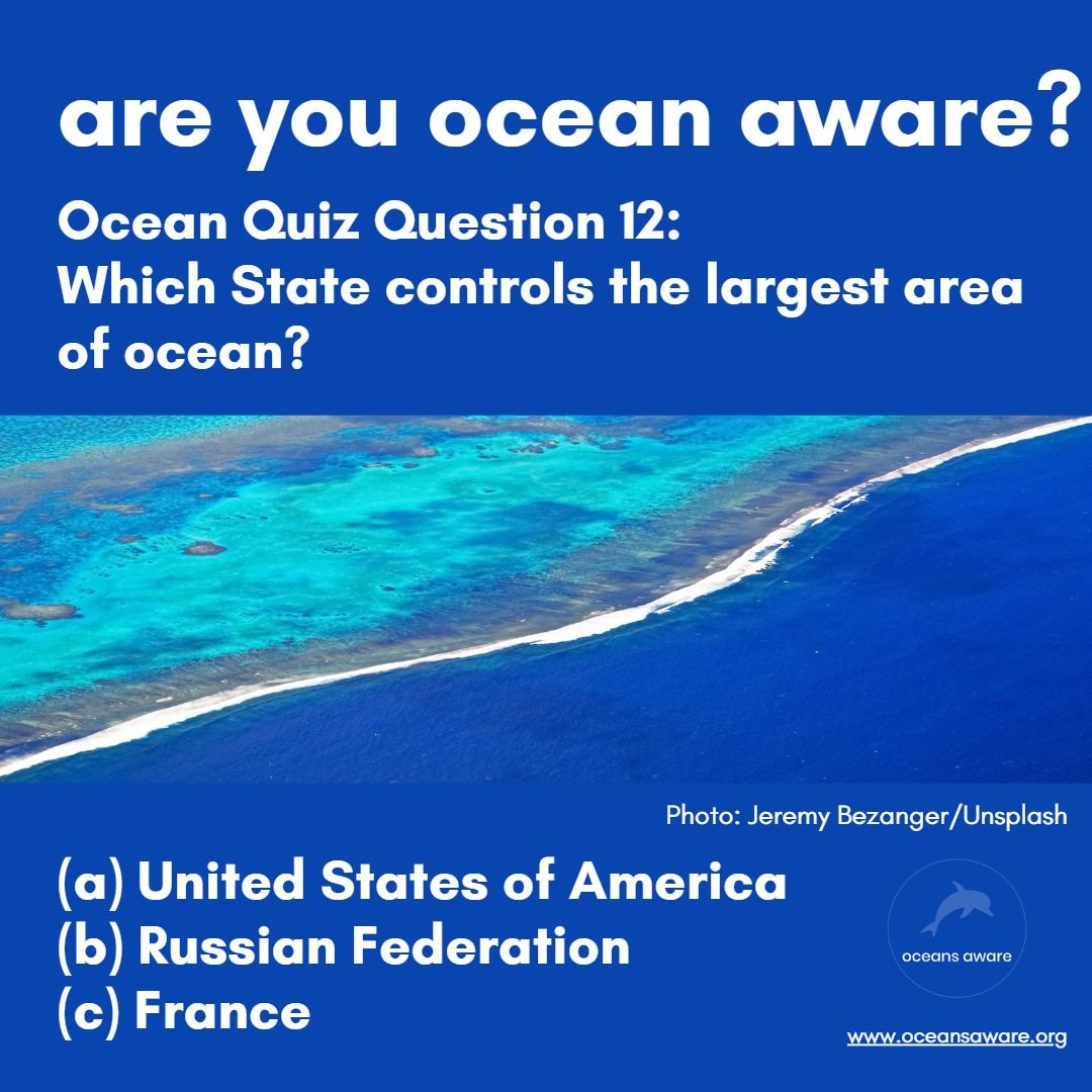 ocean literacy quiz — oceans aware
