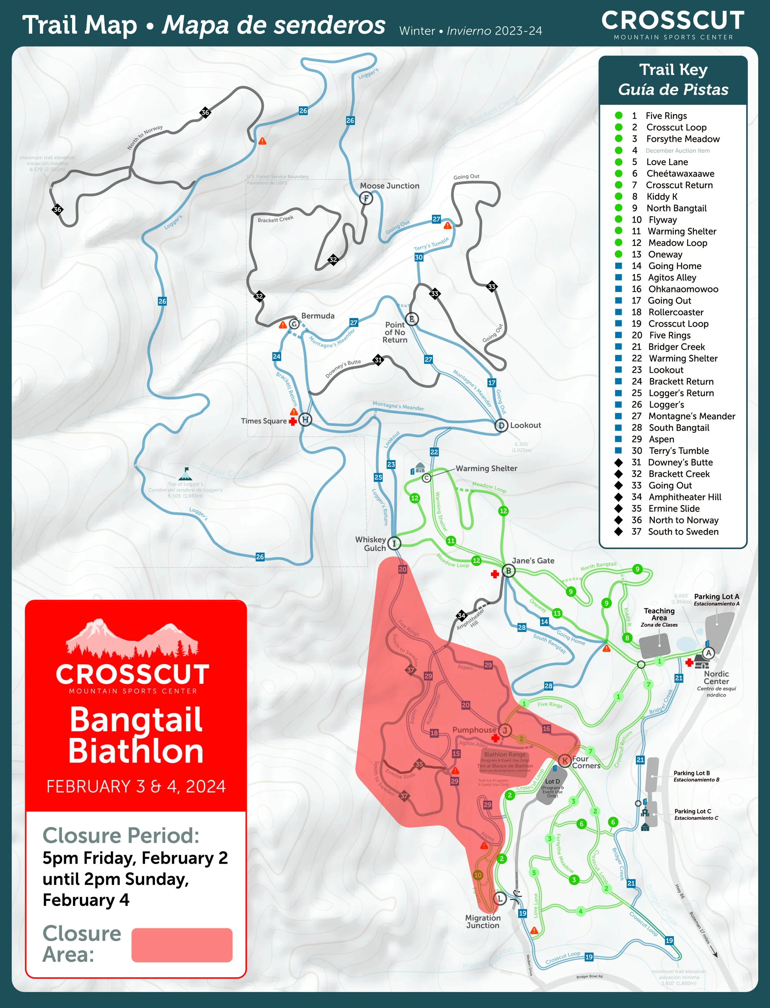 Bangtail Biathlon — Crosscut Mountain Sports Center