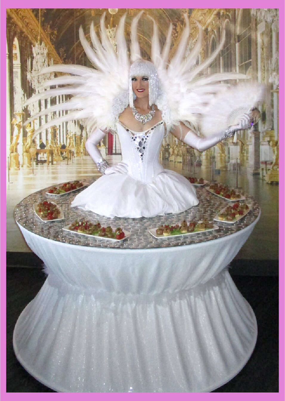 Exquisitely costumed performers for parties and events.