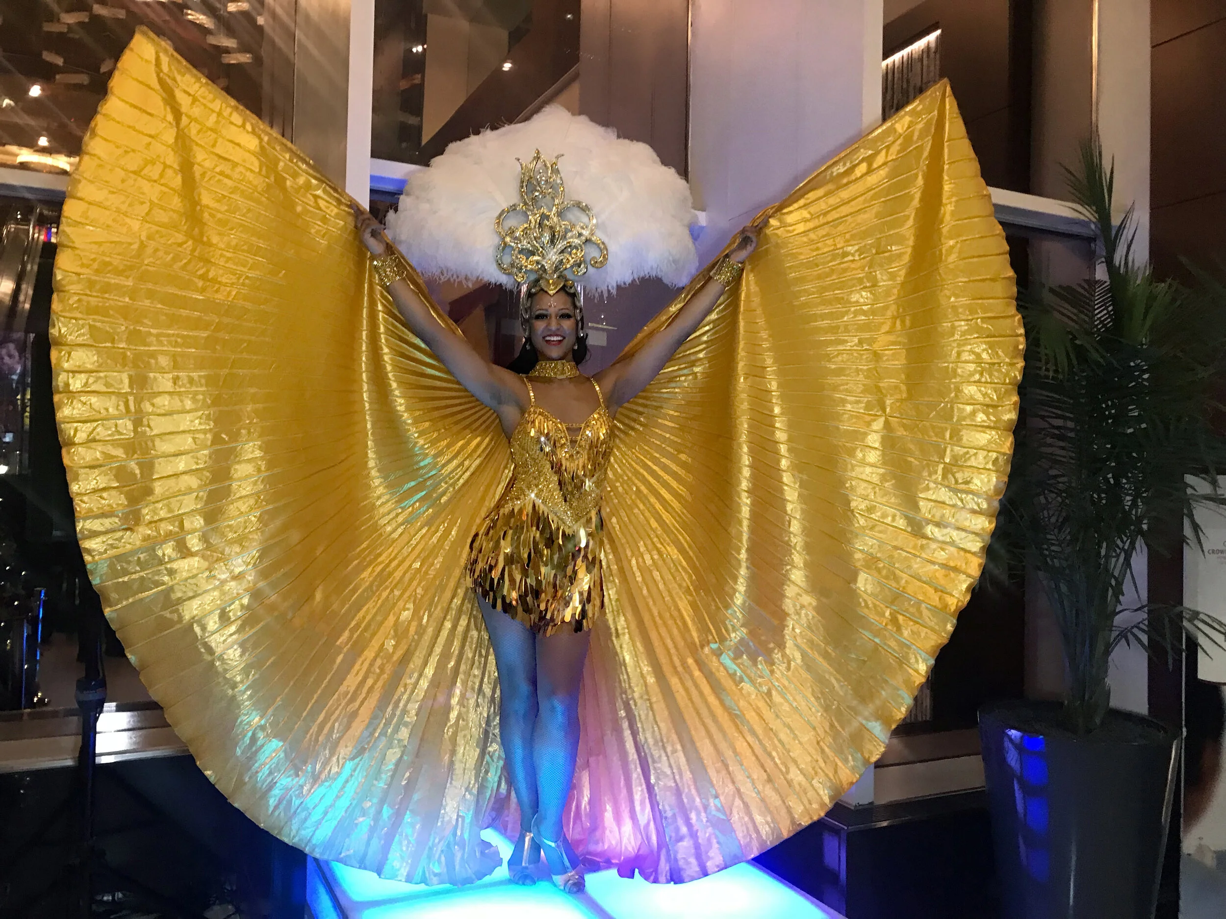 Book Glamorous Showgirls: Exquisitely Costumed Greeters, & Dancers, for ...