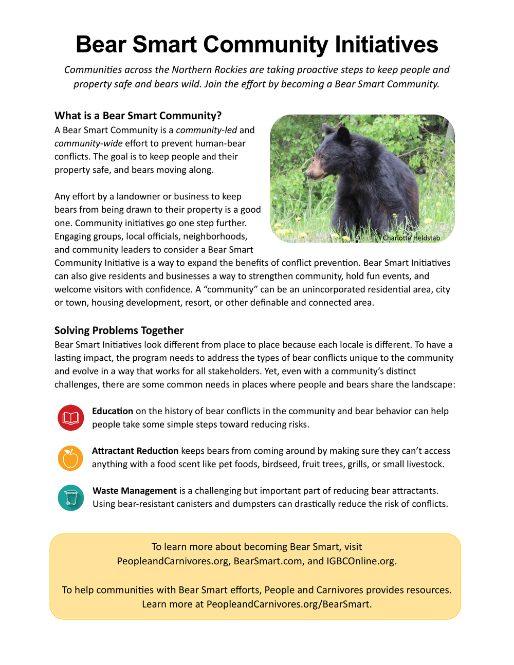 People and Carnivores