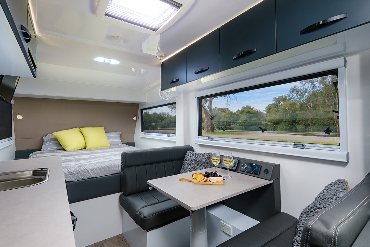 LXV 5.7 (18ft) Hybrid Off-Road Caravan — Mountain Trail RV - Off-Road ...