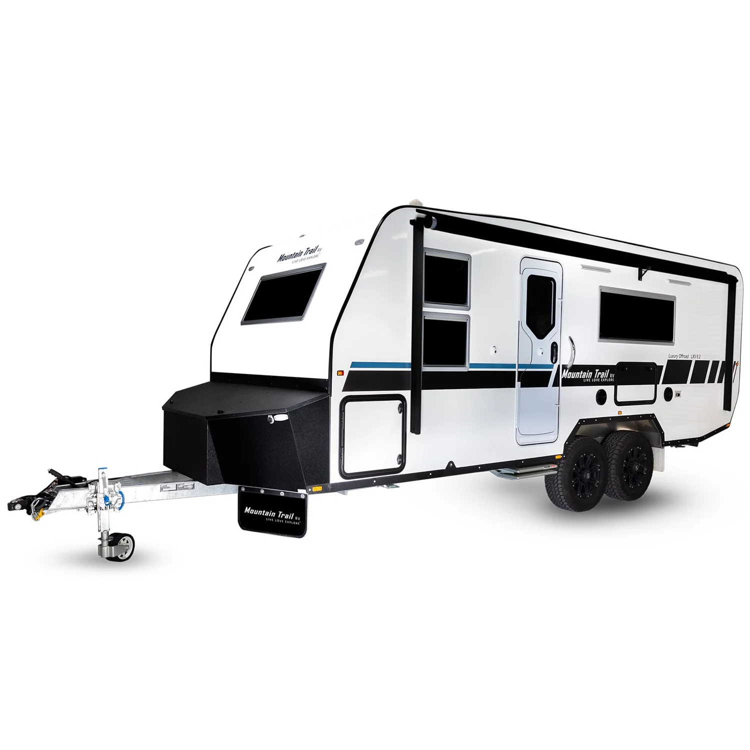 Explore Further in Comfort: LXV Full-Width Off-Road Caravans | Mountain ...