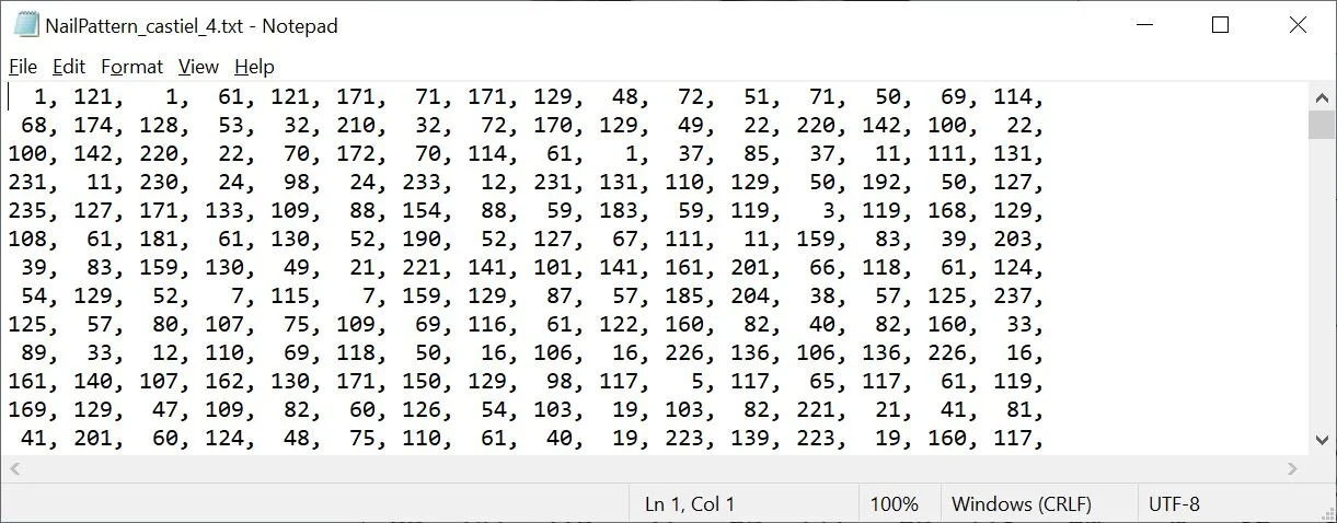 Thread Art — GISH BetaBlue