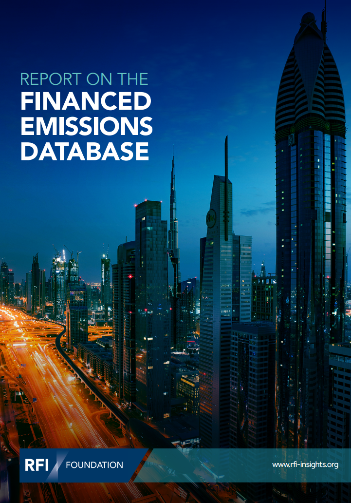 Report on the RFI Insights Financed Emissions Database