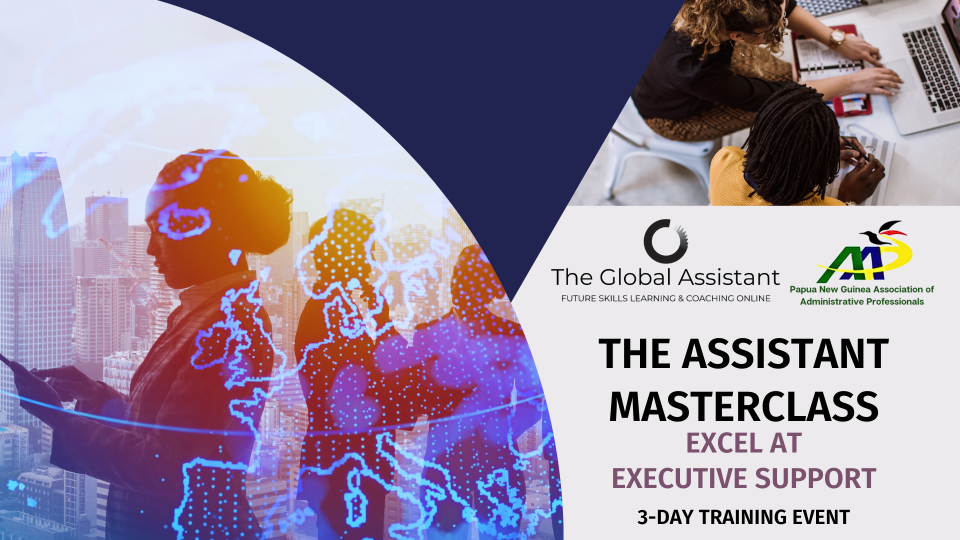 The Assistant Masterclass PNG | Premier In-Person Admin Training