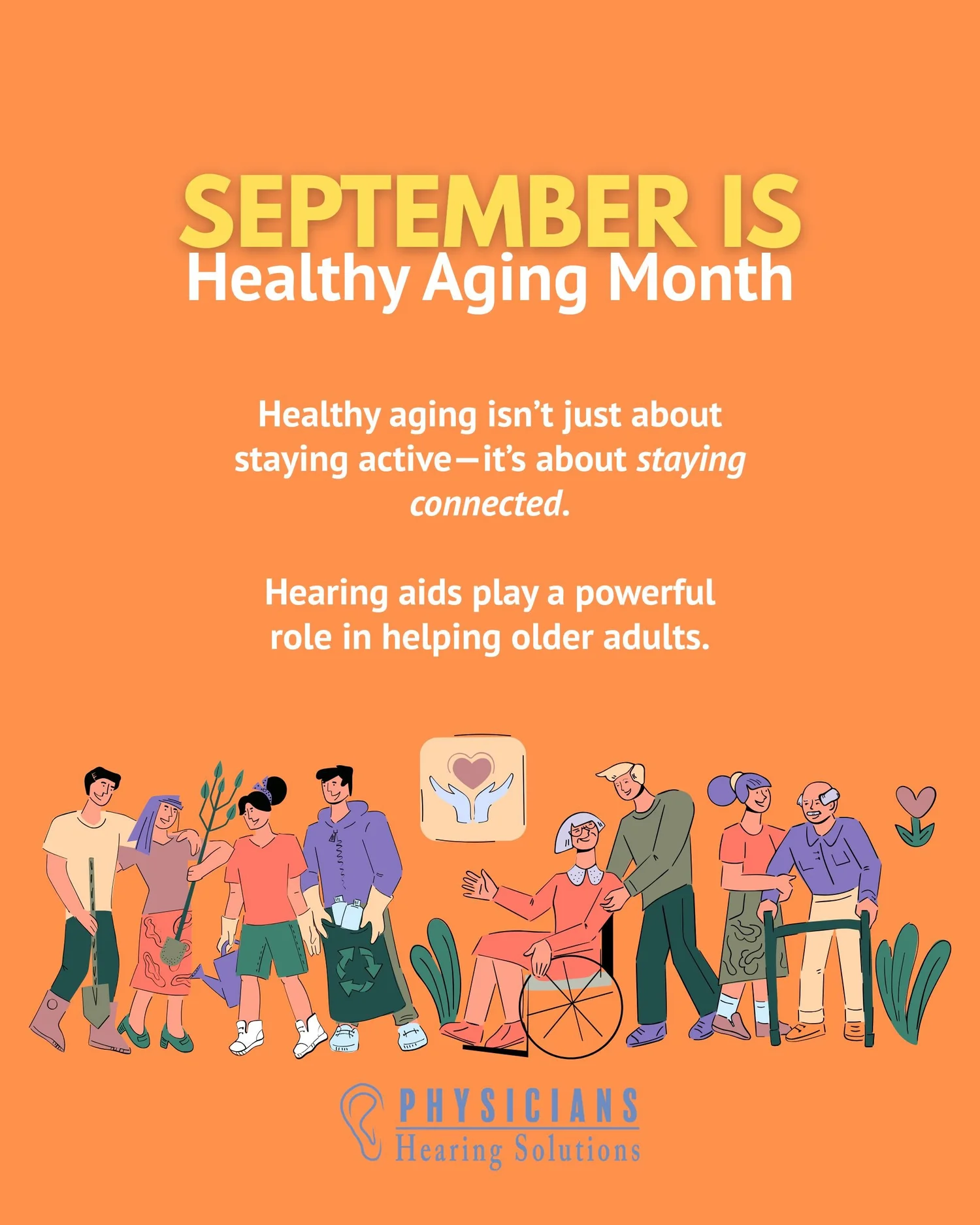 September is Healthy Aging Month: How Hearing Aids Support Independence ...