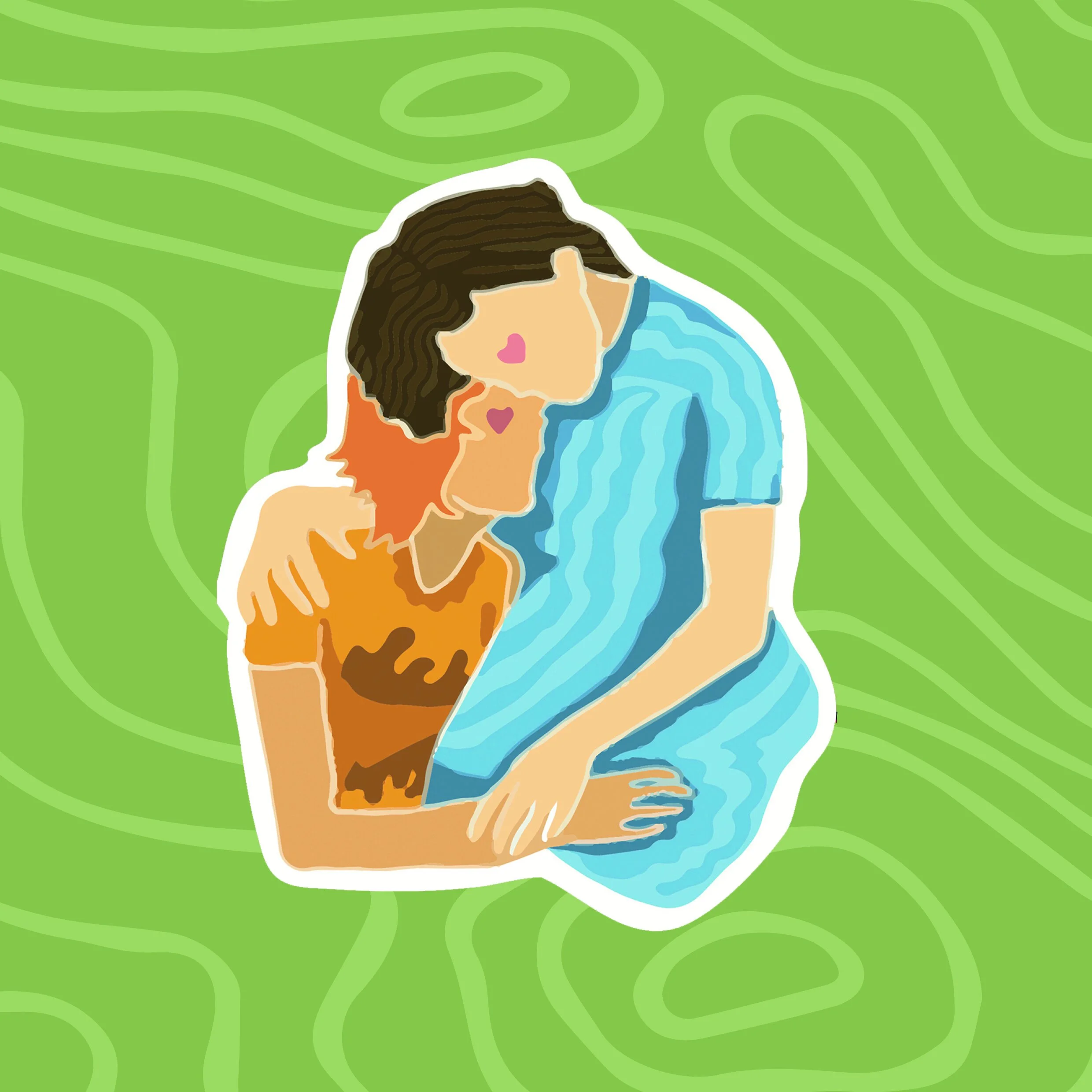 GRÁ MÓR CLEAR VINYL STICKER — DeBúrca