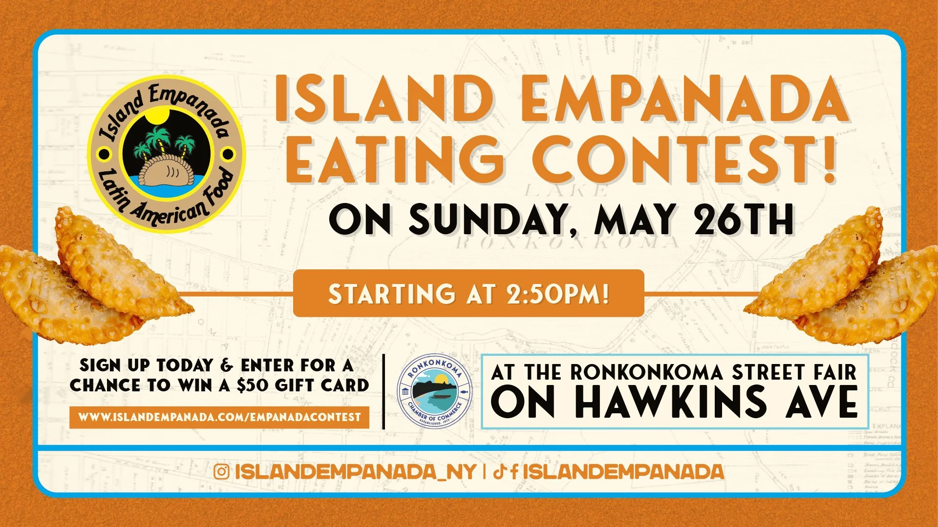 Empanada Eating Contest — Island Empanada