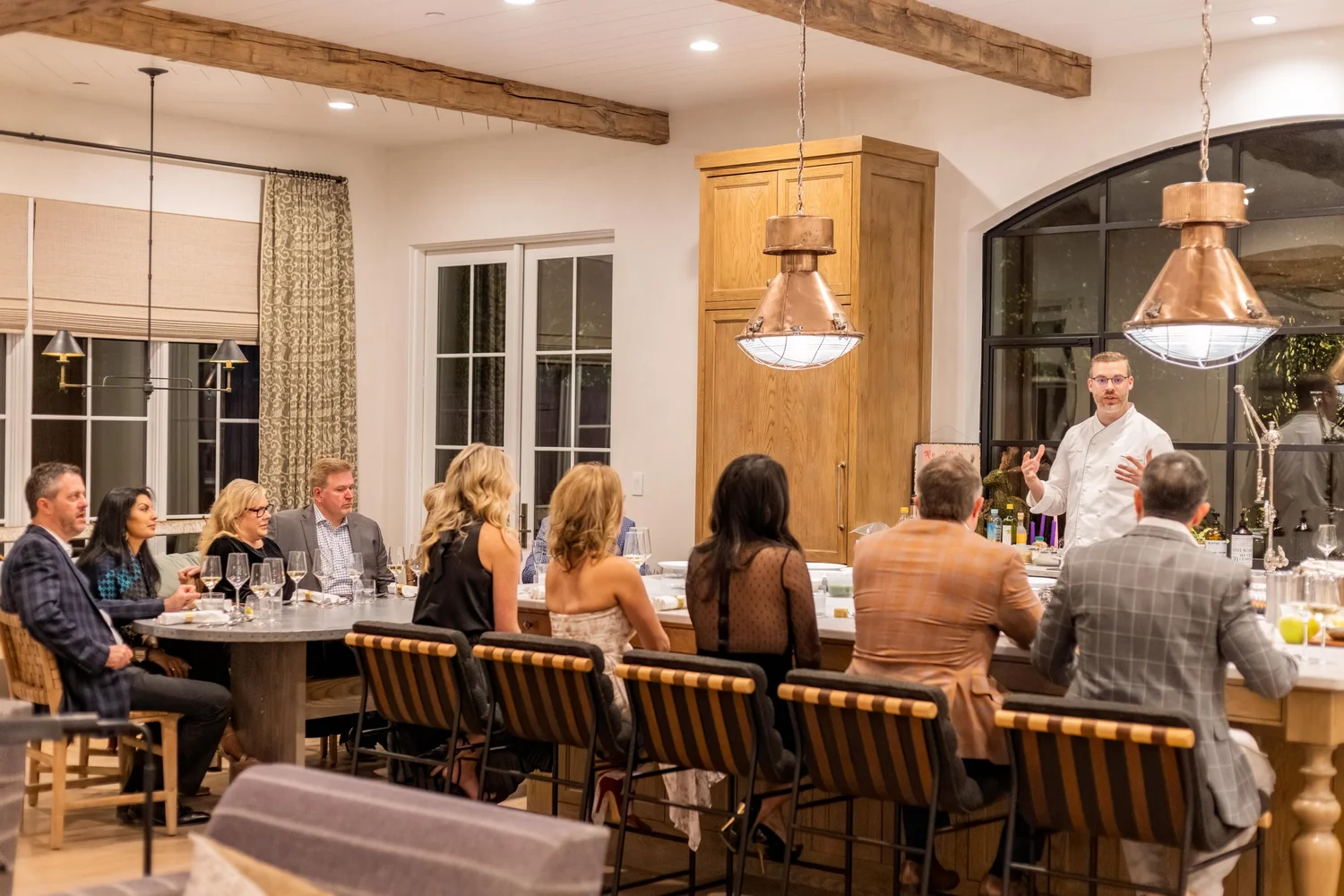 In Home Private Chef Events | Iron Chef Team Building -In Home Private ...