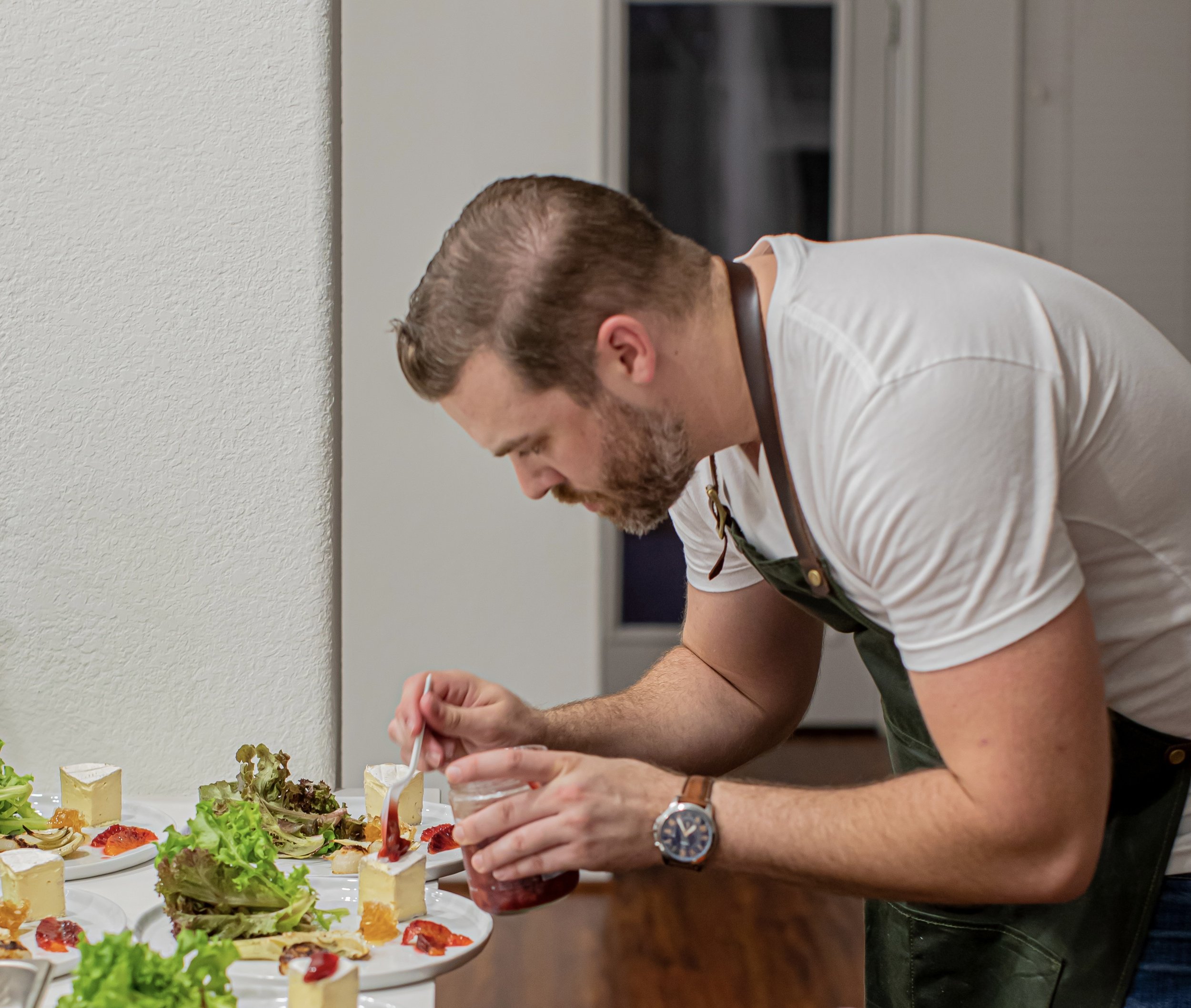 In Home Private Chef Events in Houston Chef Robbie