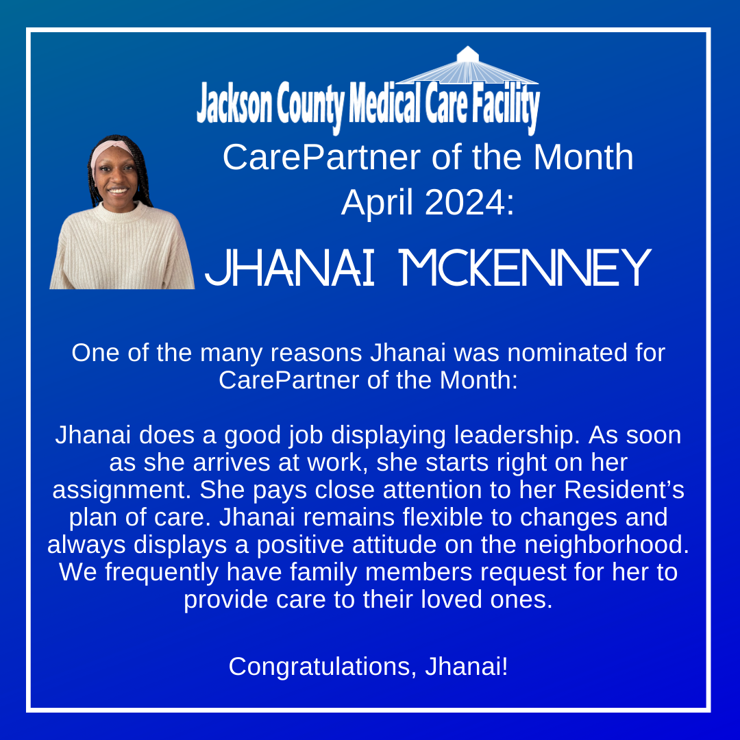 General 1 — Jackson County Medical Care Facility