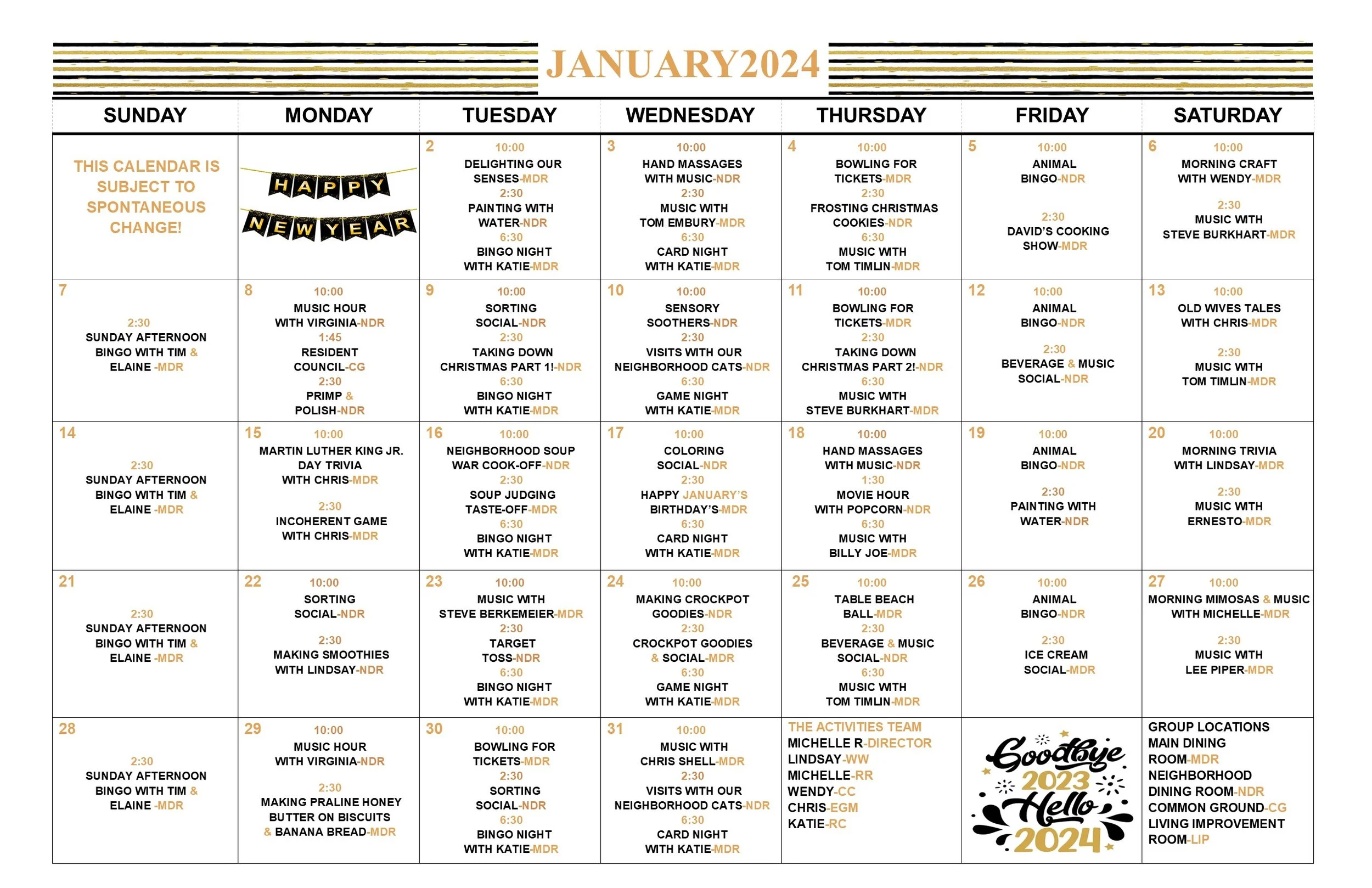 Menu 1 — Jackson County Medical Care Facility