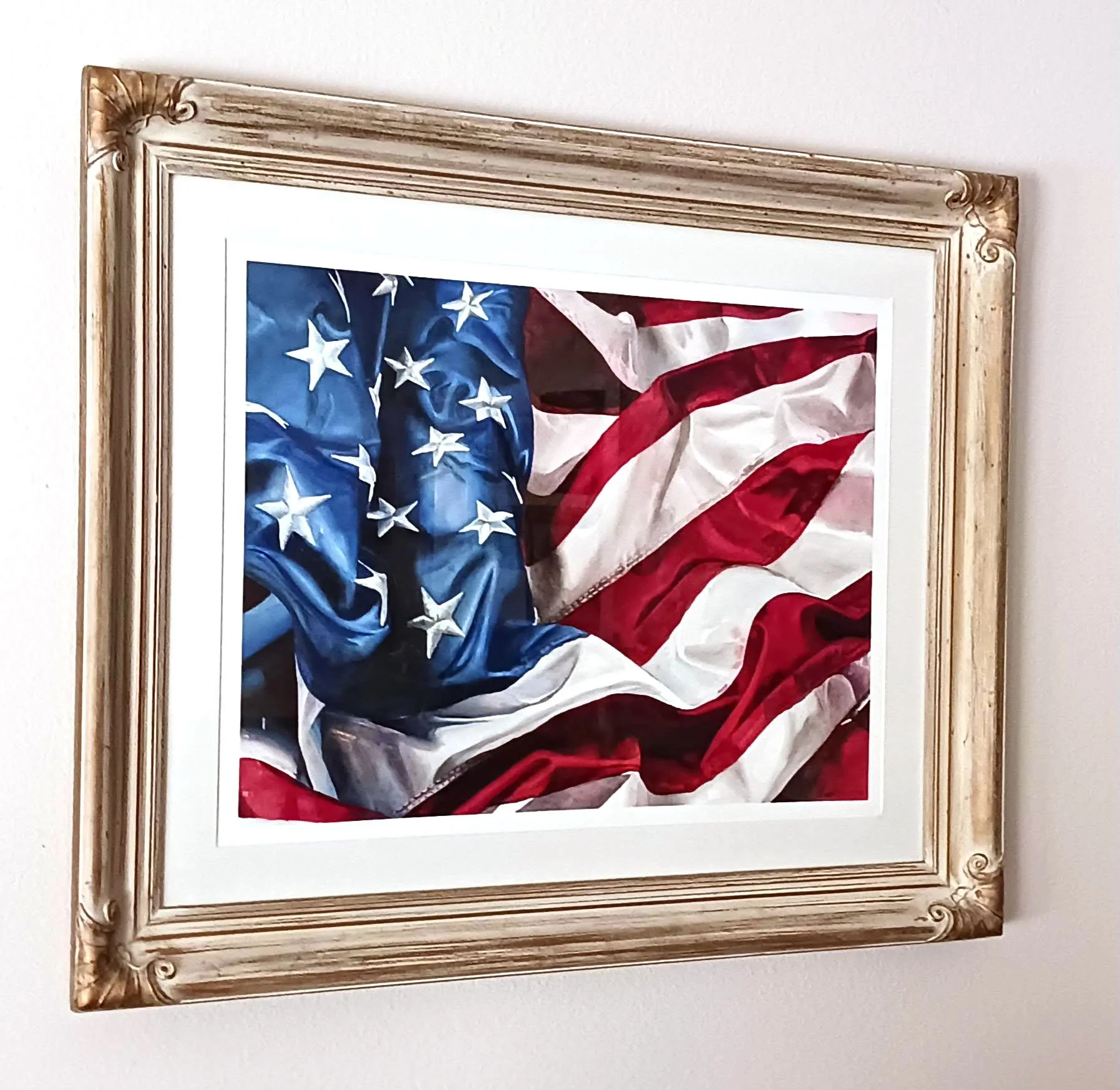 American Flag Painting