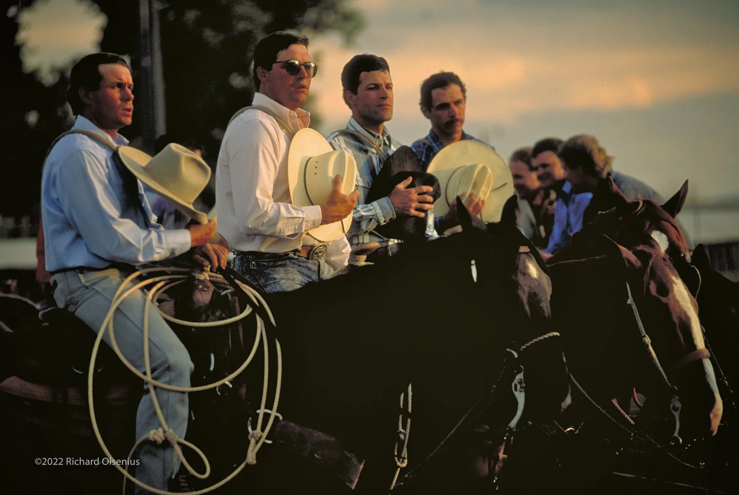 The American West and the Cowboy photographed by Richard Olsenius ...