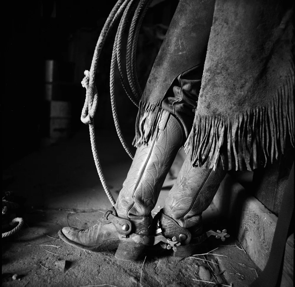 An American Cowboy portfolio by Richard Olsenius, collected doing ...