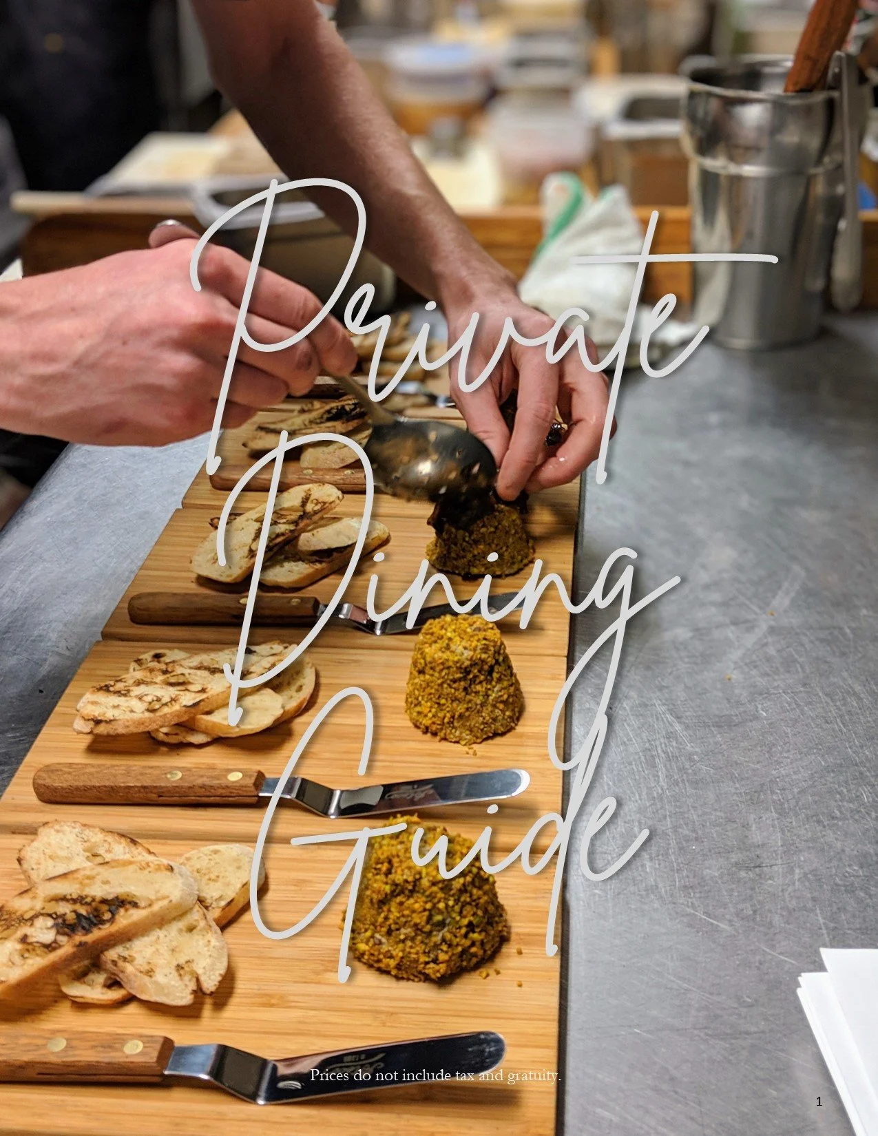 PRIVATE DINING GUIDE — Theo's Rogers