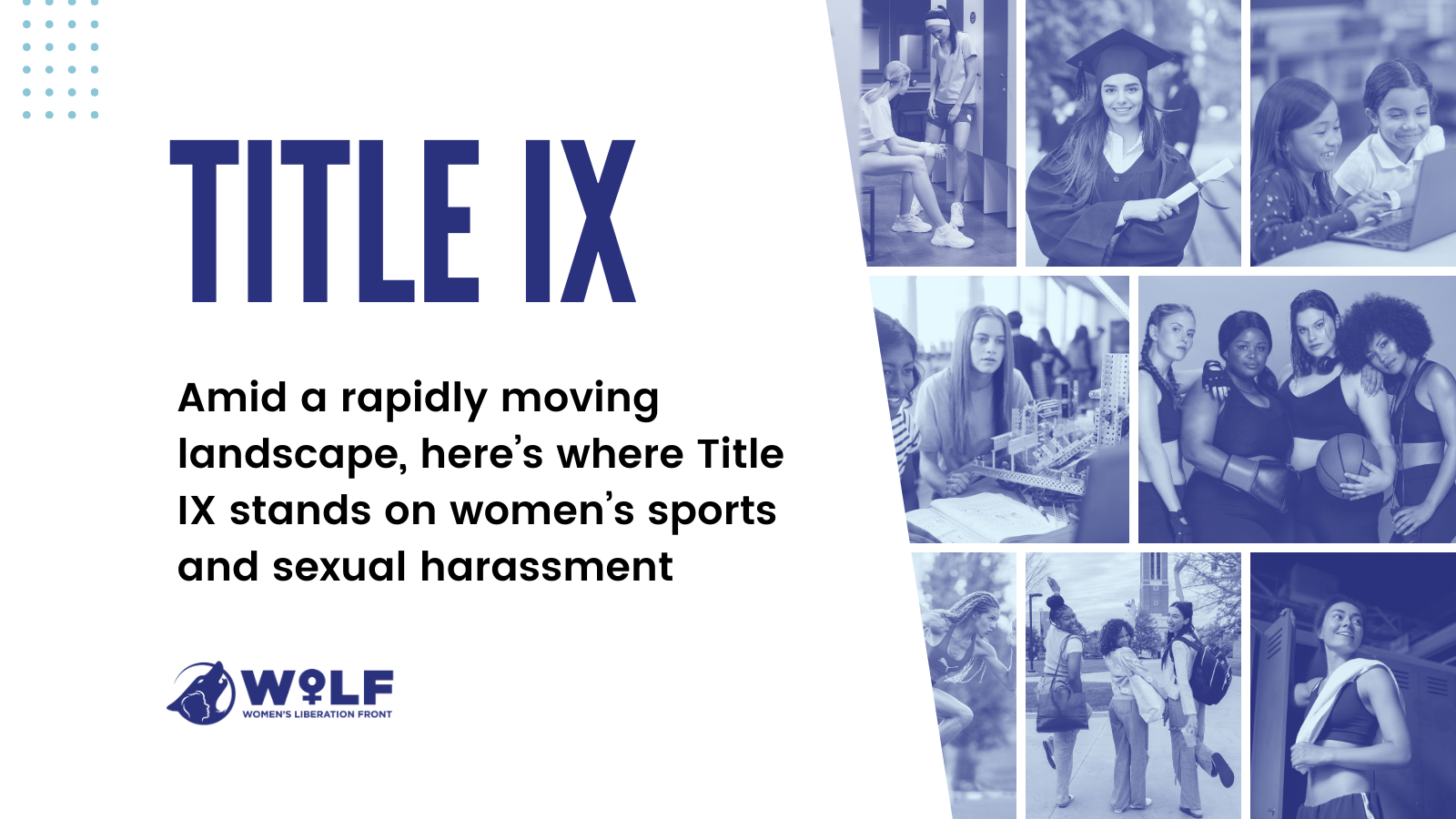 Title IX Updates: Women’s Sports and Sexual Harassment — Women's ...