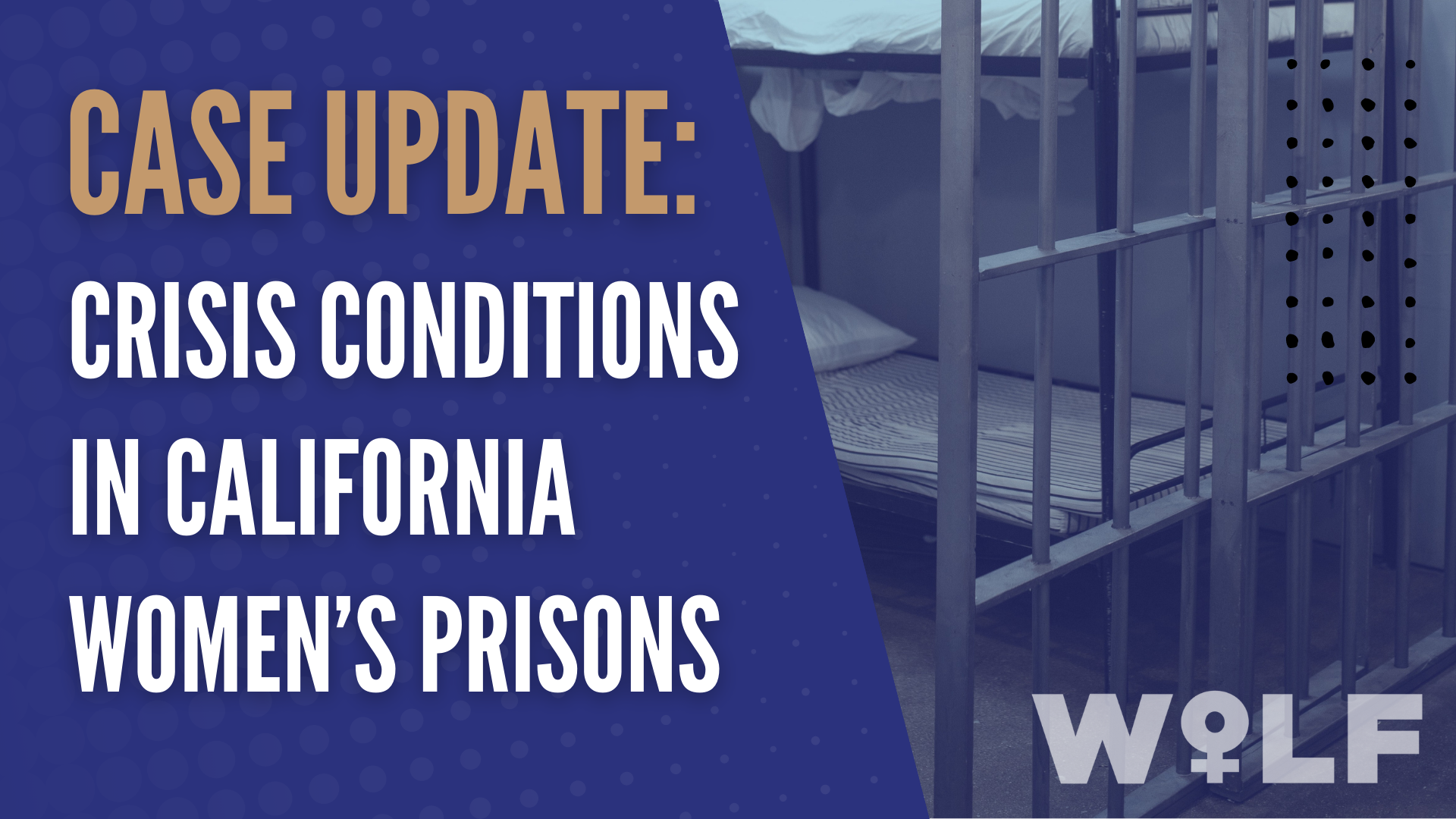 Case Update: Crisis Conditions in California Women’s Prisons — Women's ...