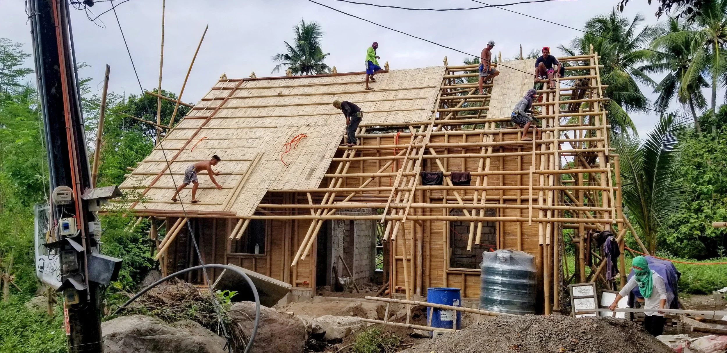 Kawayan Collective - Cement-Bamboo-Frame House — Better Bamboo Buildings