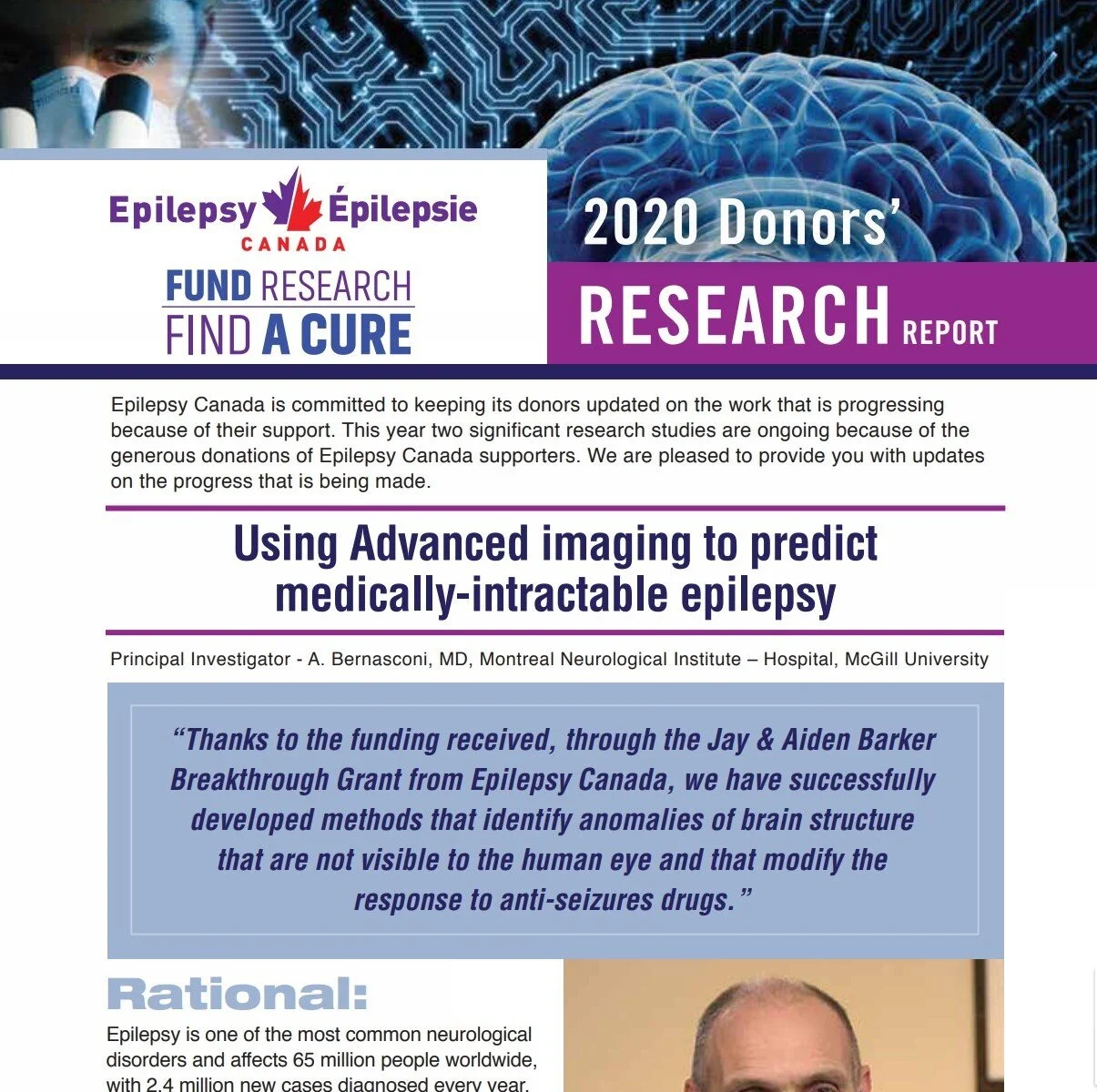 Annual Reports — Epilepsy Canada Epilepsi