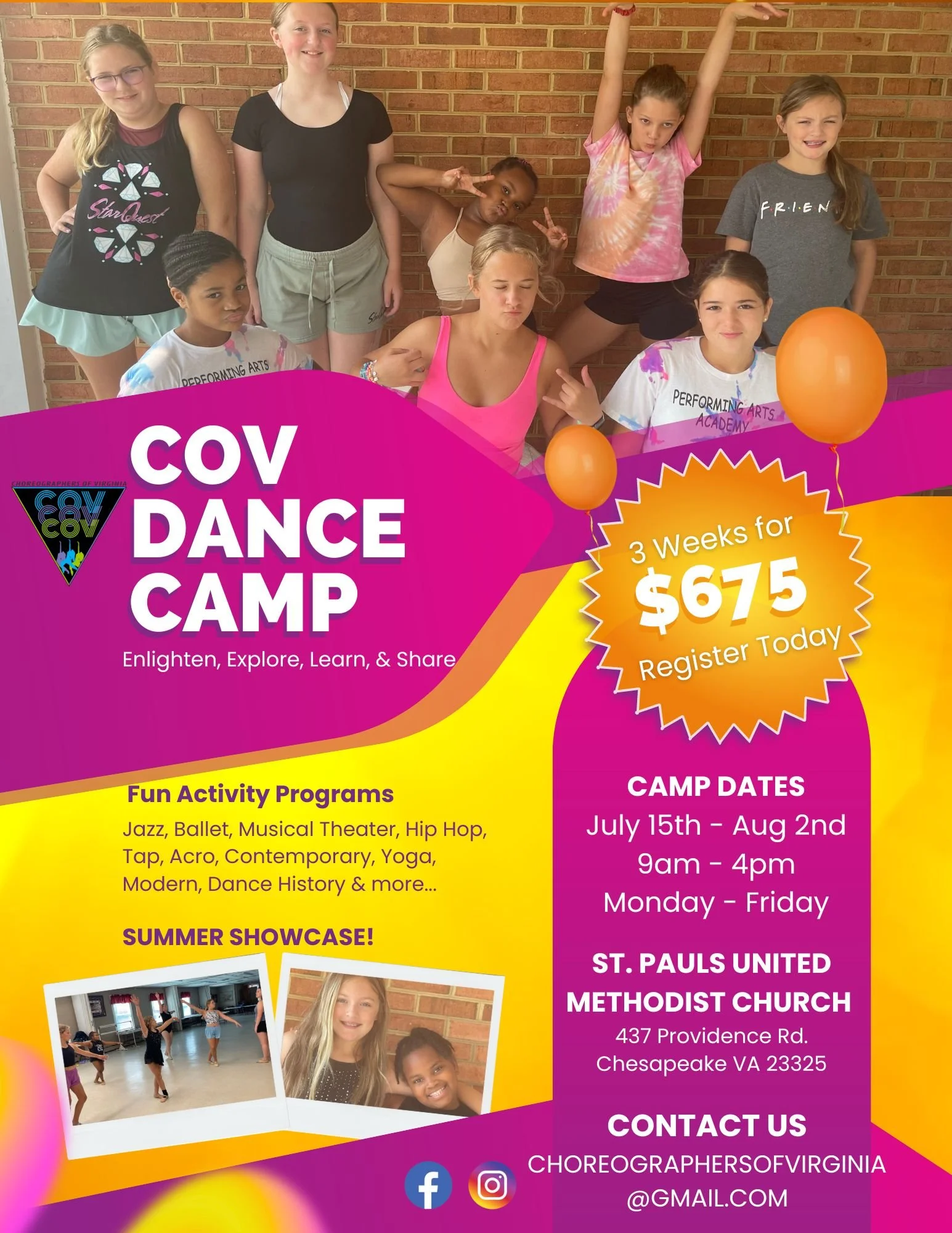 Choreographers of Virginia