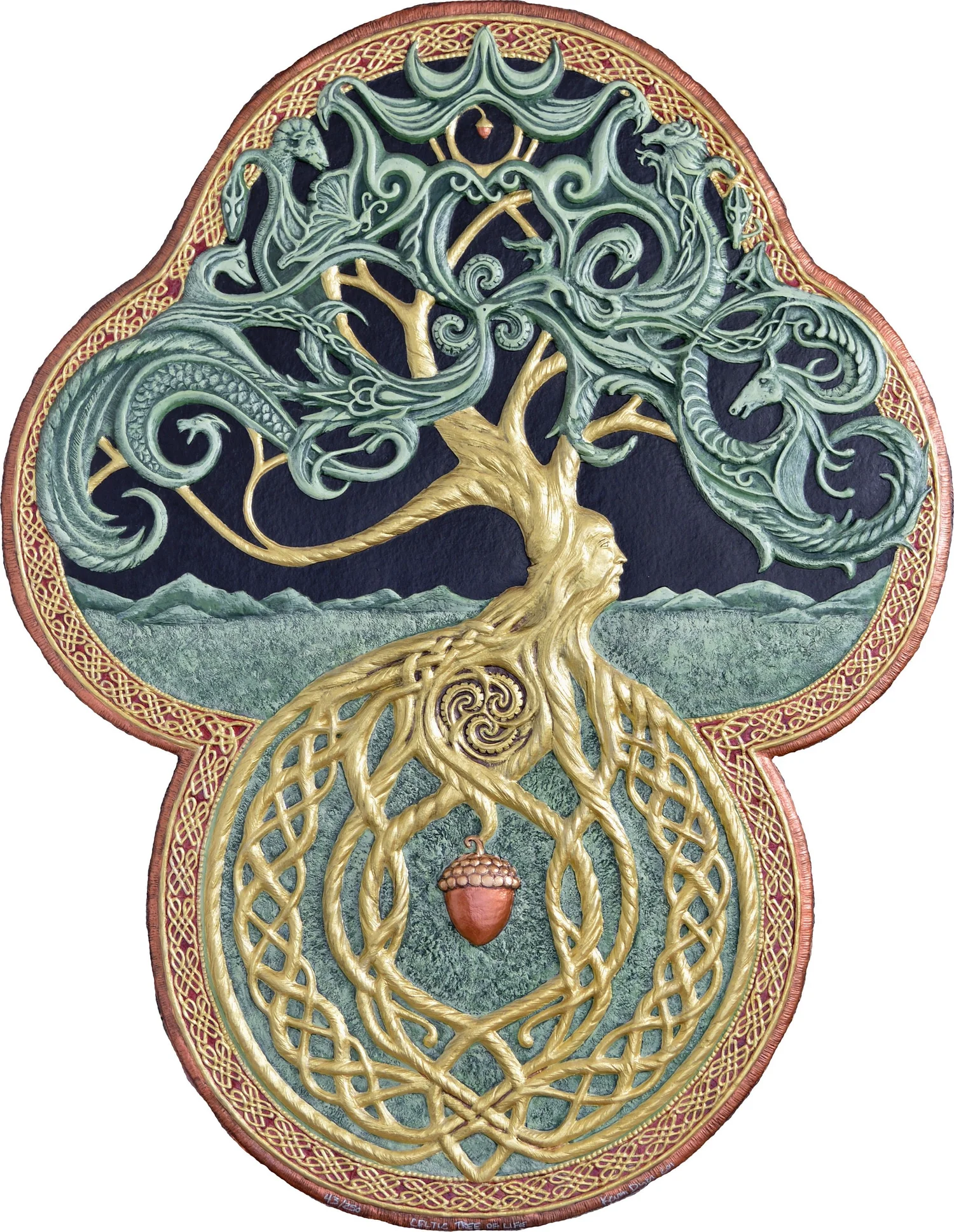 The Wisdom Tree- Cast Paper — Kevin Dyer Art