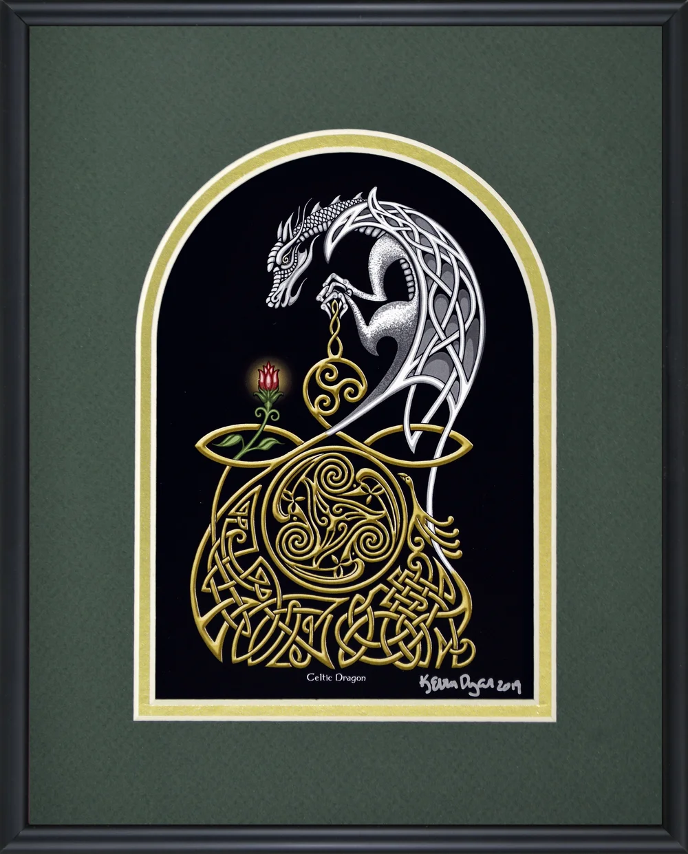 Celtic Dragon Circle