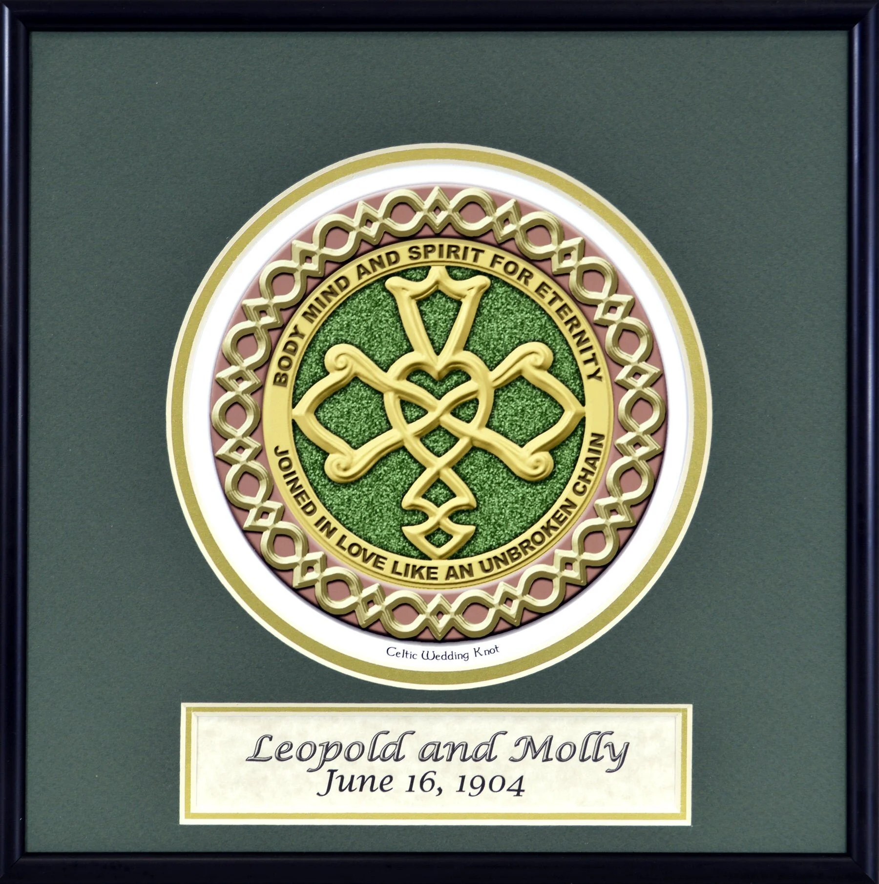 Personalized Celtic House Blessing - Cast Paper — Kevin Dyer Art