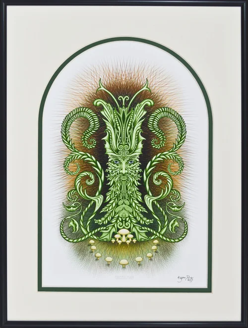 Celtic Tree of Life- Framed Digital Art Print 11"x 14" — Kevin Dyer Art