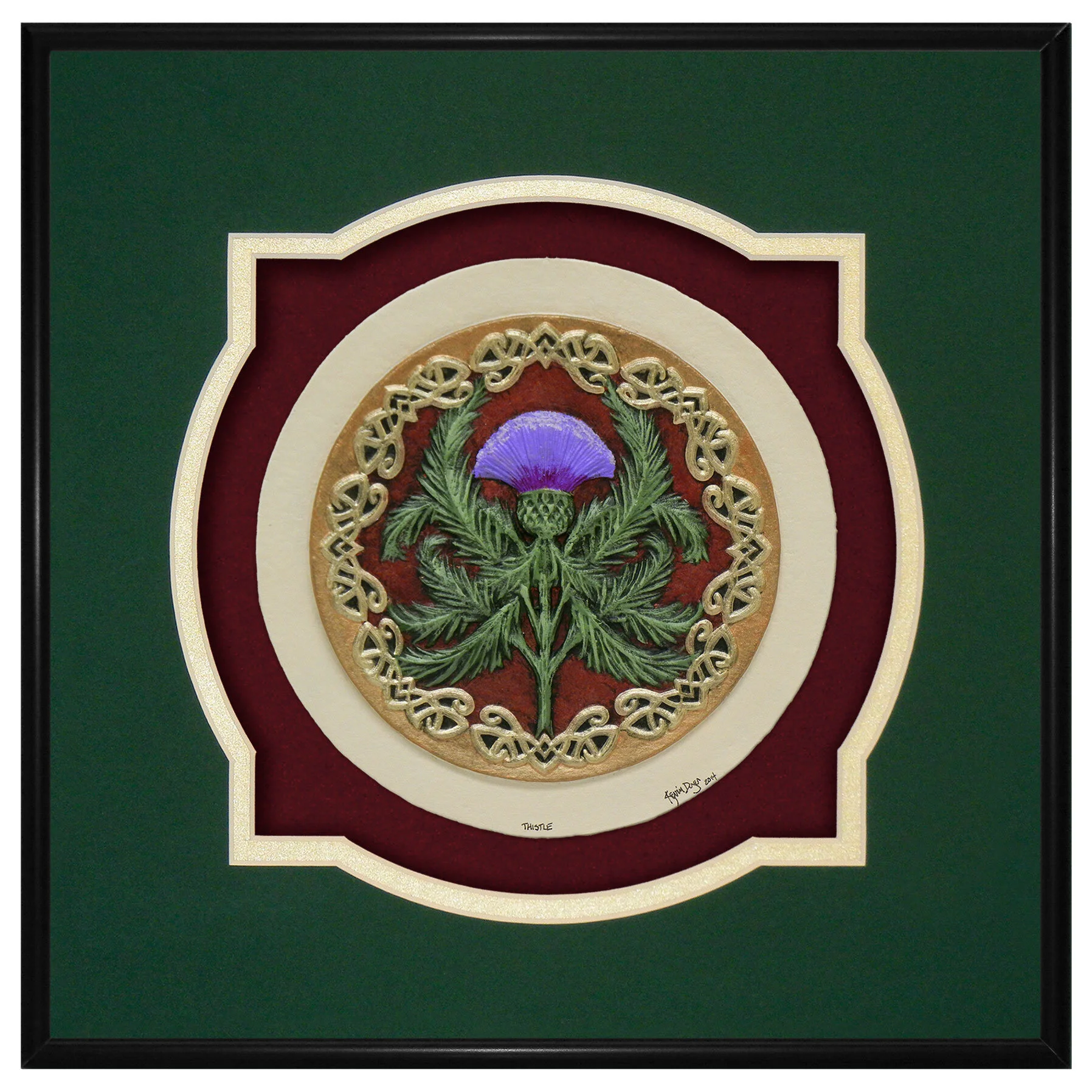 Scottish Thistle Design