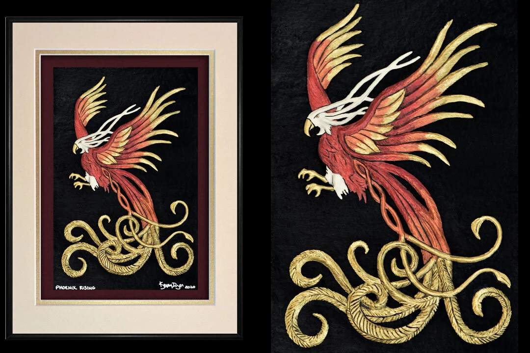 Phoenix - Cast Paper — Kevin Dyer Art