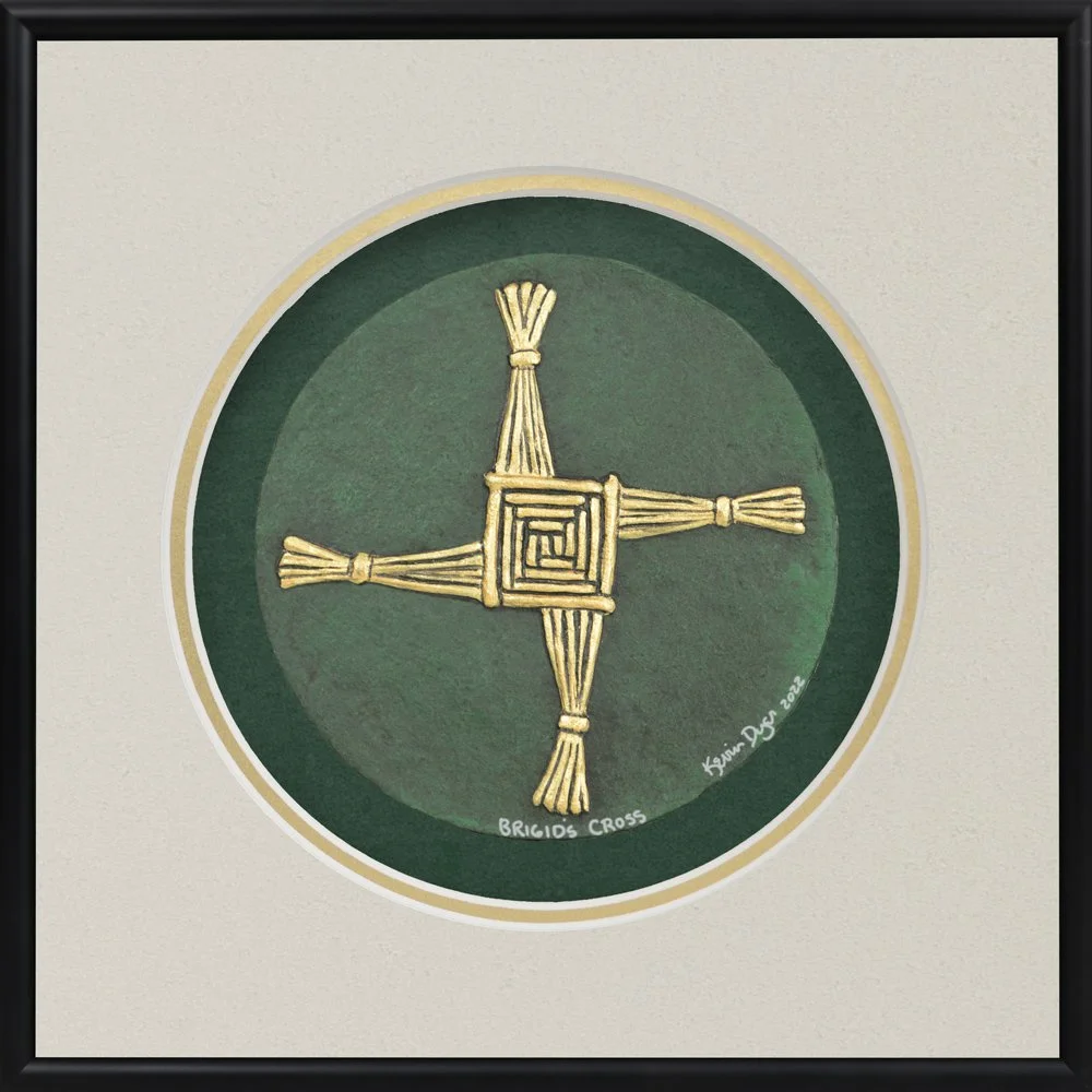 Brigid's Cross - Cast Paper — Kevin Dyer Art