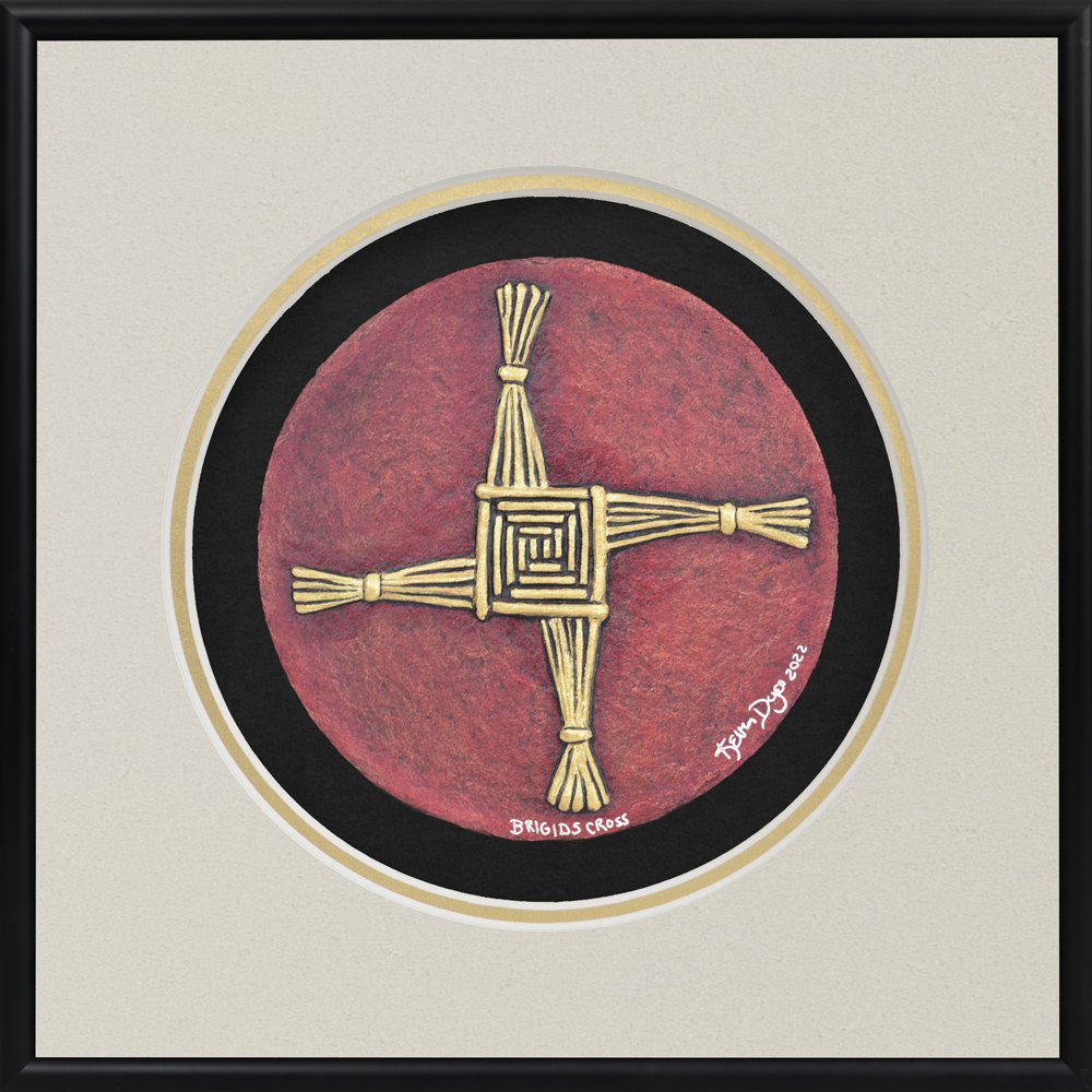 Brigid's Cross - Cast Paper — Kevin Dyer Art
