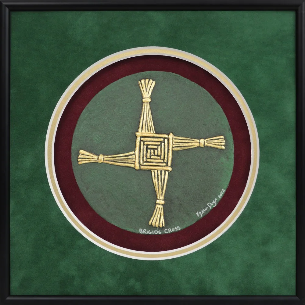Brigid's Cross - Cast Paper — Kevin Dyer Art