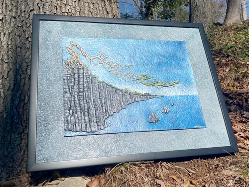 Wild Thistle - Cast Paper — Kevin Dyer Art