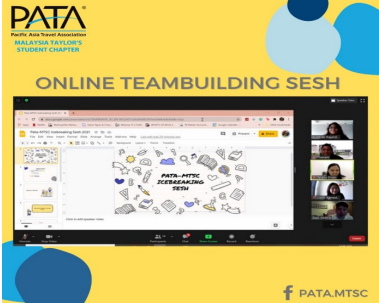 PATA Malaysia Taylor's Student Chapter's Virtual Team Building Session ...