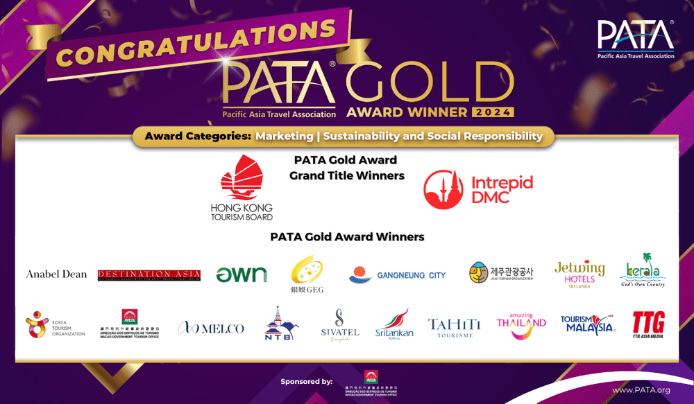 Hong Kong Tourism Board and Intrepid DMC Nepal Named PATA Gold Award 2024 Grand Title Winners ...